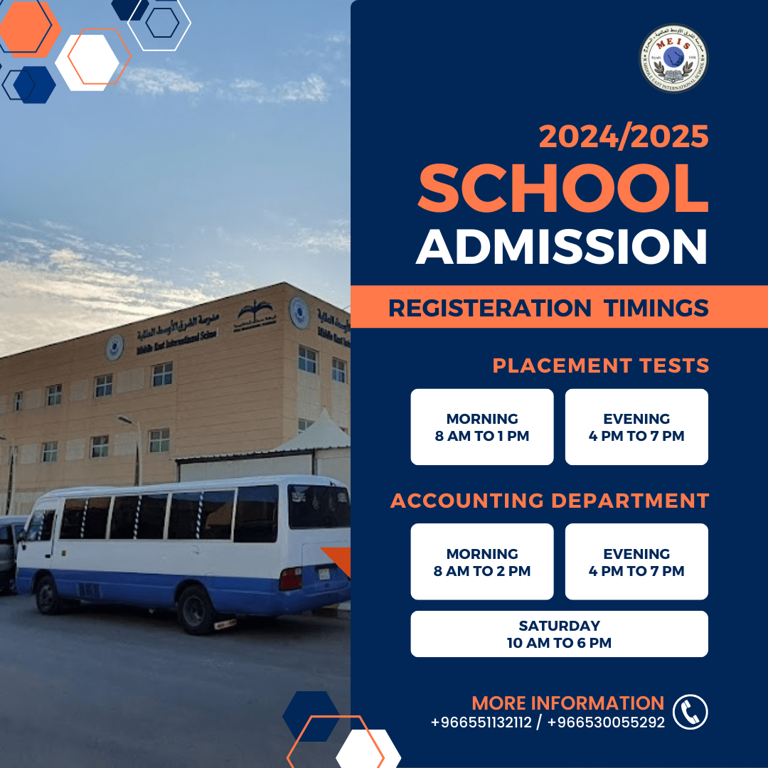 Placement and Accounting timings - Middle East International School