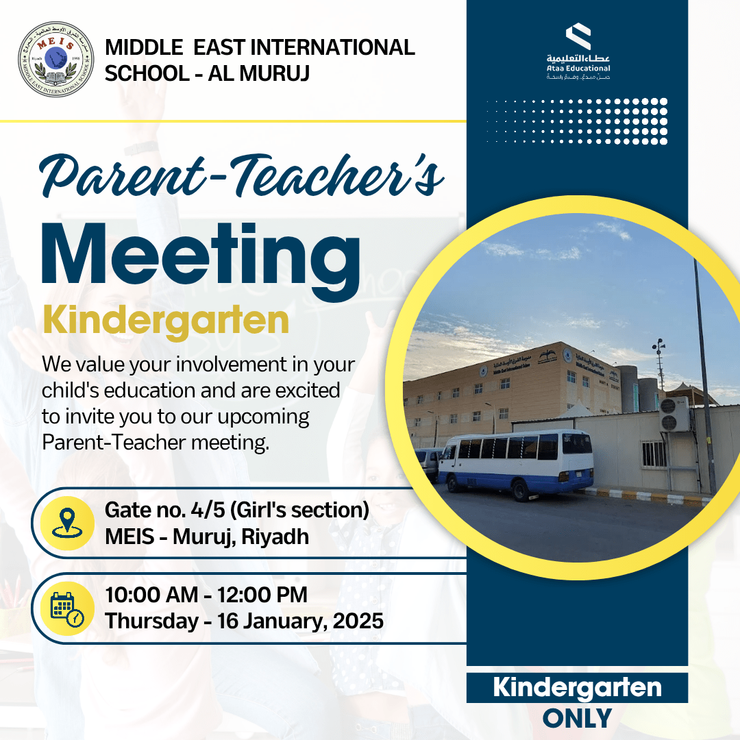 Parent Teacher meeting 2024-25 - Middle East International School